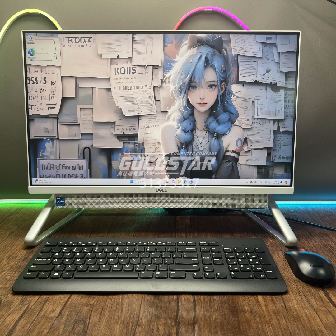 Dell Inspiron 5400 AIO/i7 1165G7/16G RAM/256G SSD/1TB HDD/MX330/24'' 全高 ...