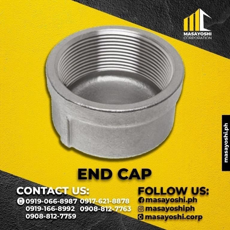 End Cap | SS304 | GI End Cap | Steel Pipe End Cap | Fittings | Pipe ...
