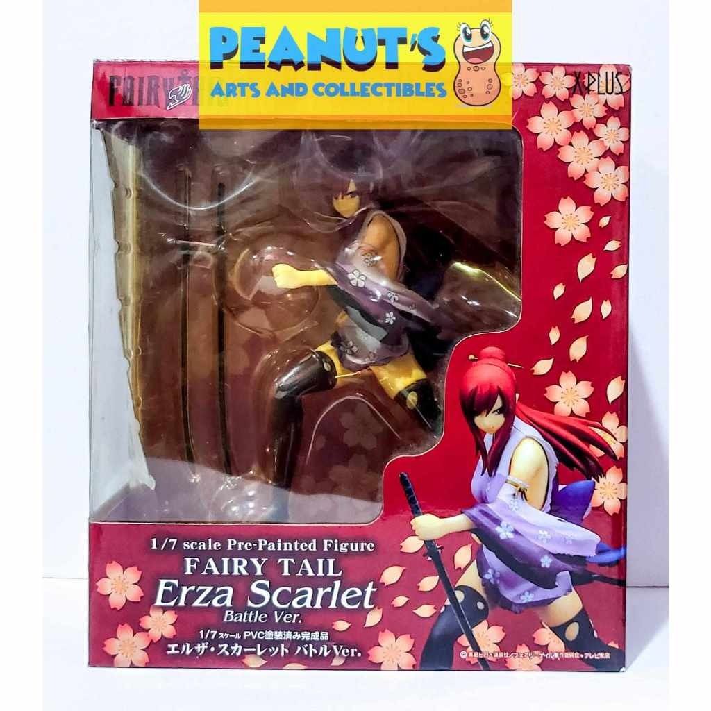 Fairy Tail Erza Scarlet 1/7 Battle Ver. (X-Plus Statue), Hobbies & Toys ...