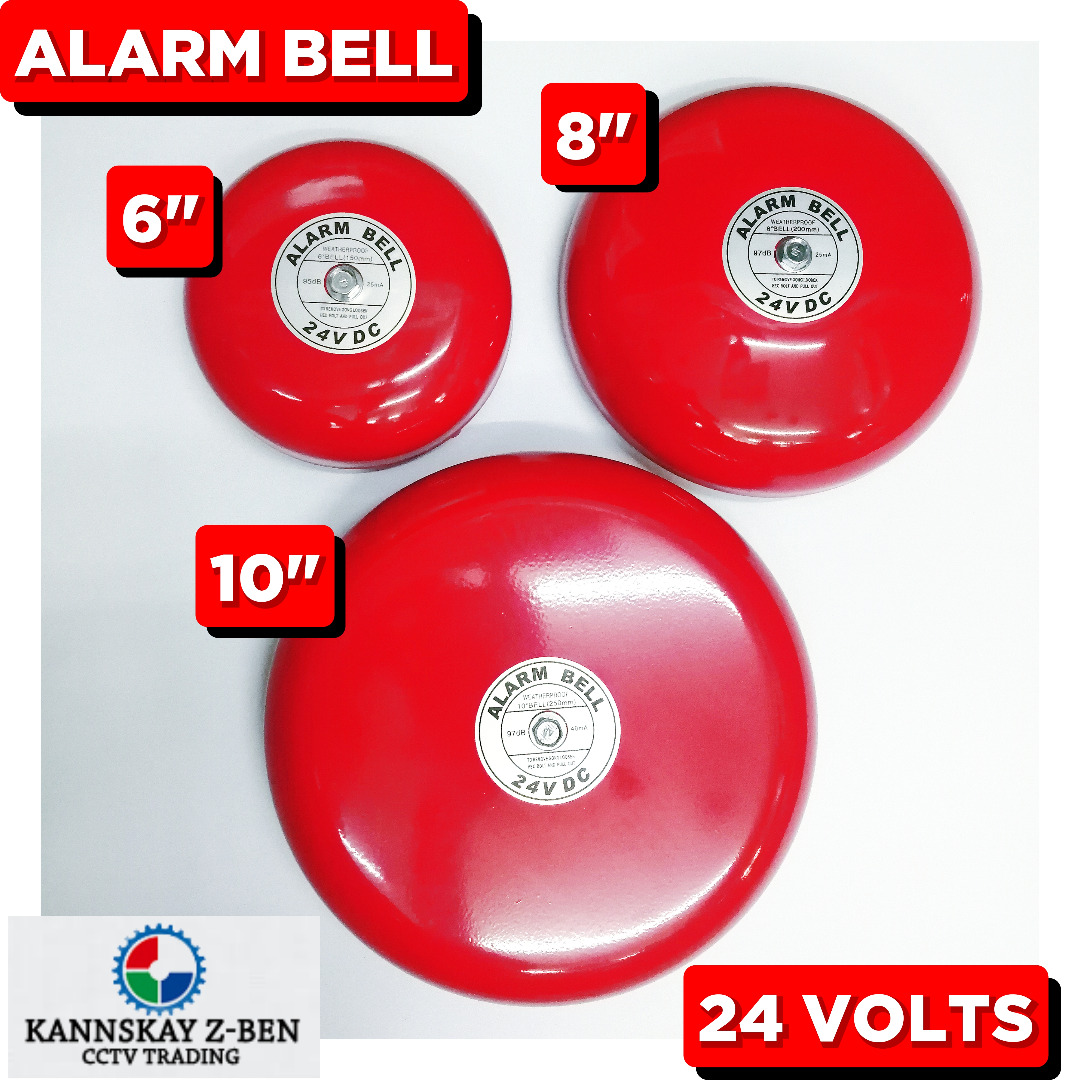 Fire Alarm Bell 24V 6" 8" 10" Inches for Conventional Fire Alarm System ...