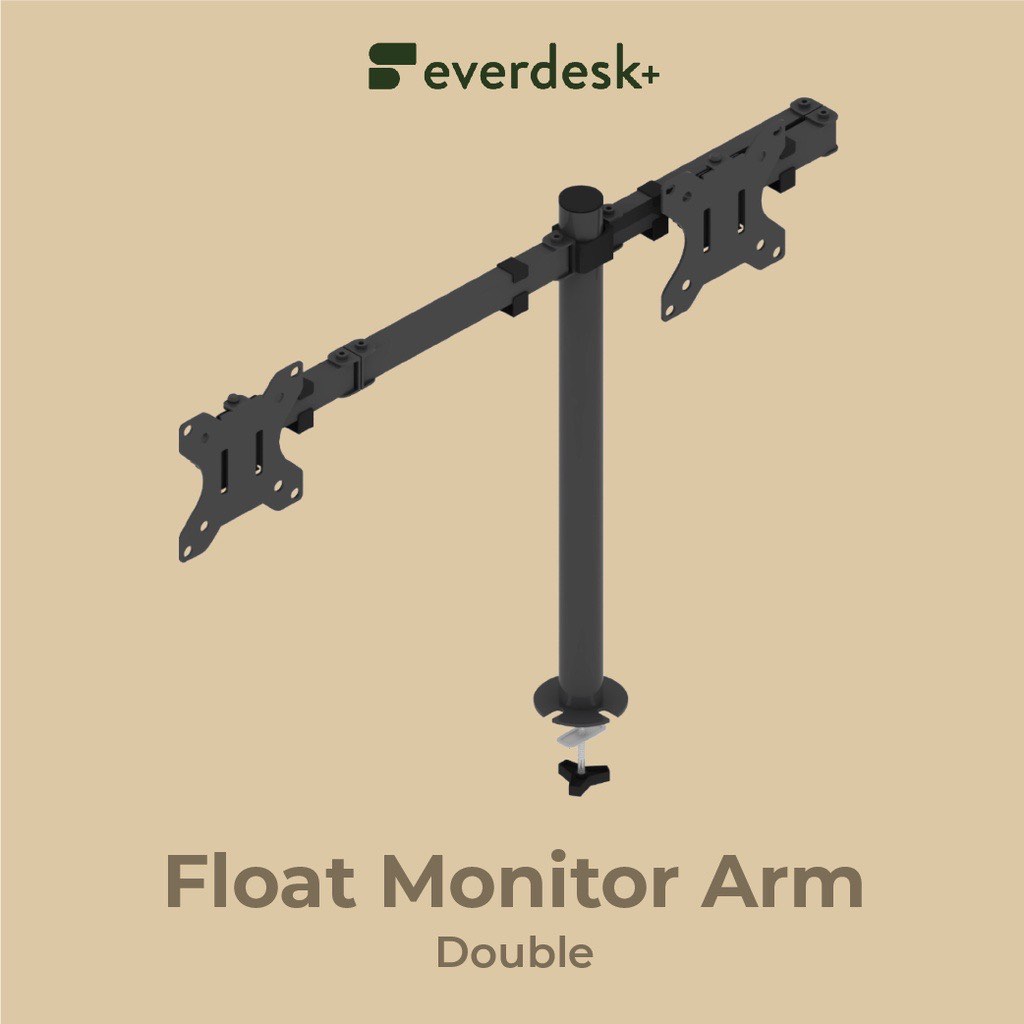 Floating Monitor Arm (Dual), Computers & Tech, Parts & Accessories ...