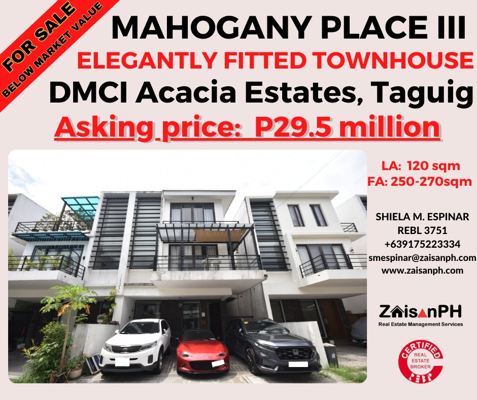 FOR SALE, Below Market Value, Elegantly Fitted Townhouse, Mahogany III ...