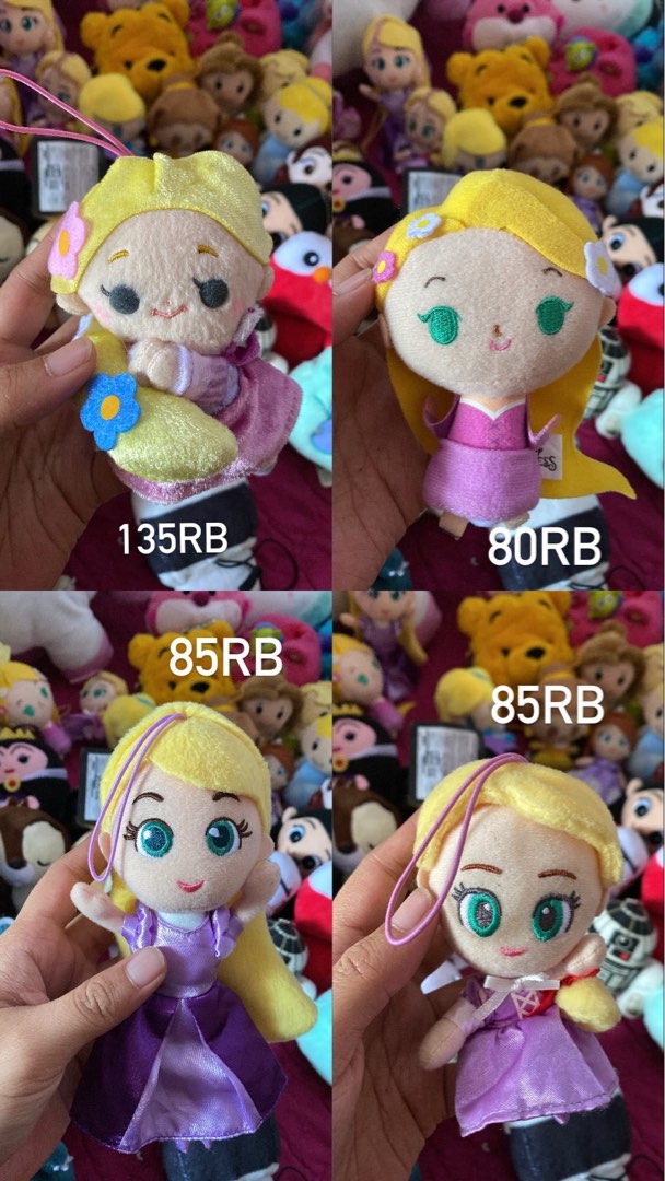 Ganci, Boneka Kecil Disney Princess, Tangled, Cinderella, Toy Story ...