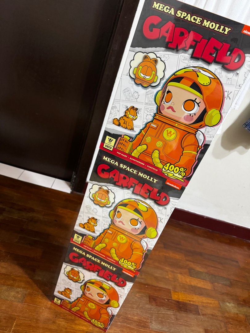 Garfield Mega Space Molly 400%, Hobbies & Toys, Toys & Games on Carousell
