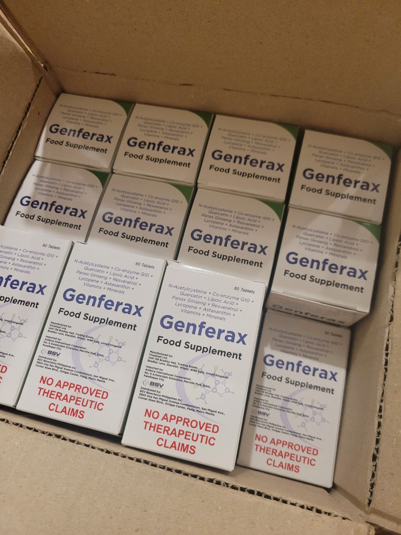 GENFERAX, Health & Nutrition, Health Supplements, Health Food, Drinks ...