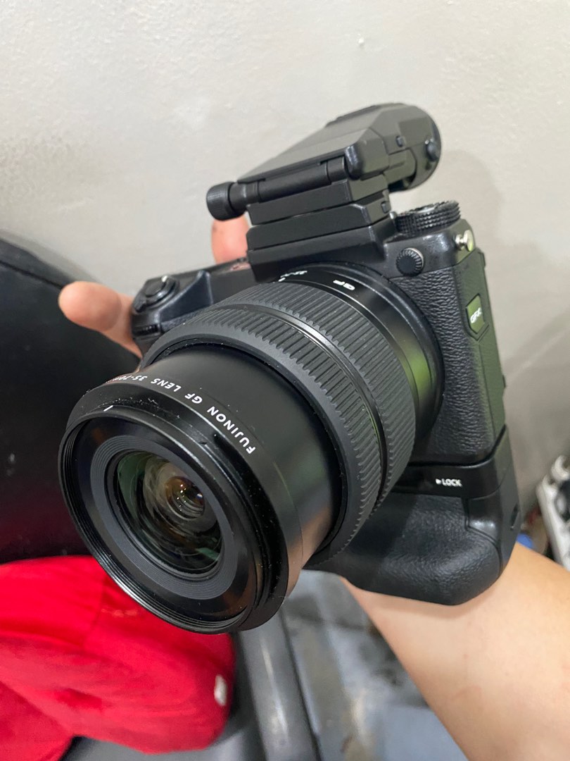 GFX50S with Vertical Grip, Photography, Cameras on Carousell