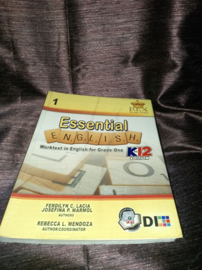 Grade 1 Essential English Book Worktext in English for Grade 1, Hobbies ...