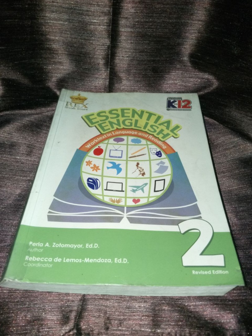 Grade 2 English Book Essential English Worktext in Language and Reading ...