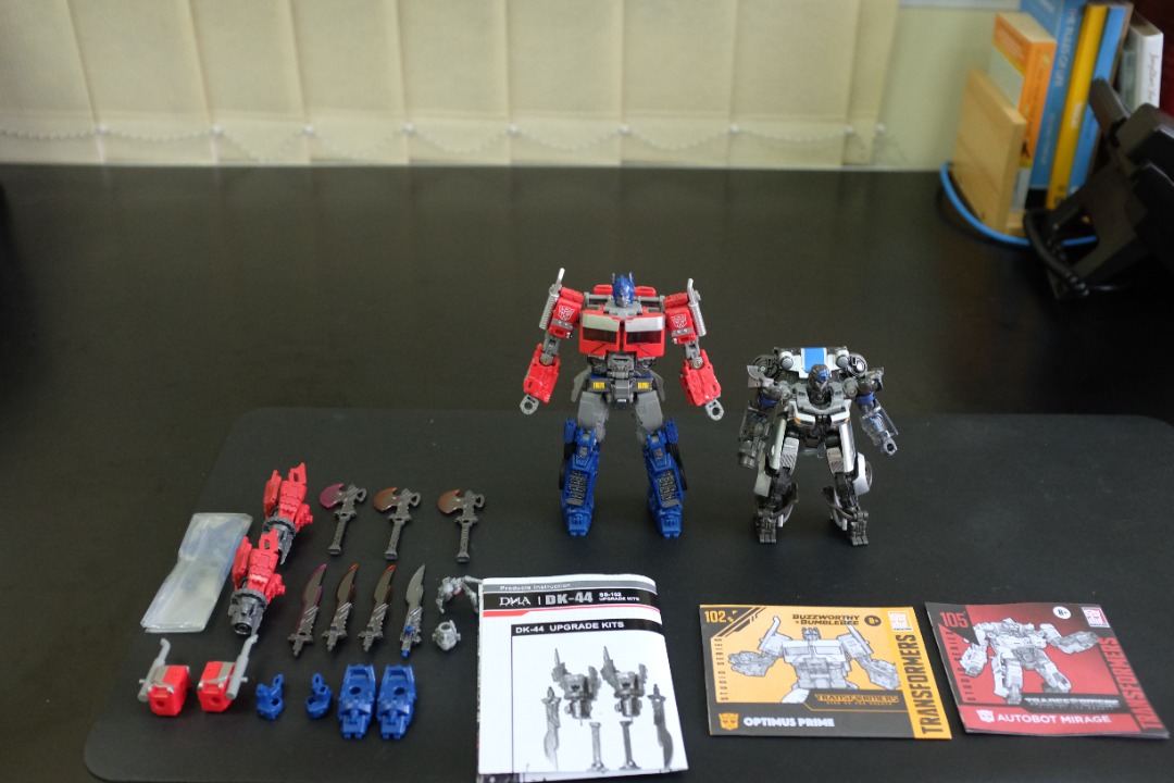 Hasbro Transformers Studio Series ROTB SS-102 Optimus Prime & SS-105 ...