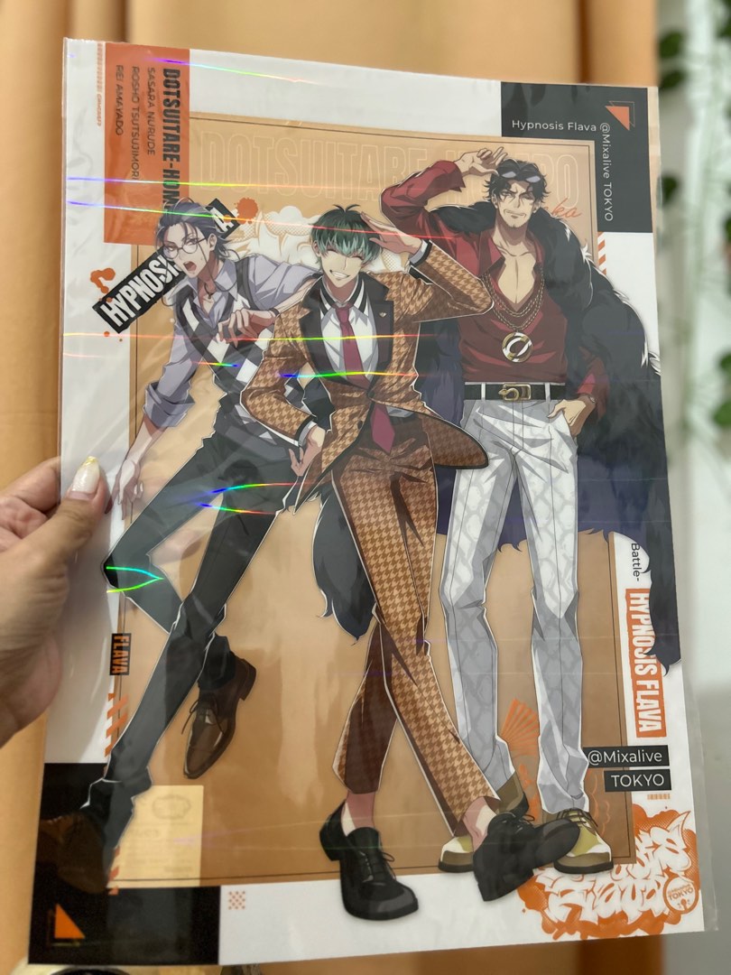 Hypnosis Mic Hypnosis Flava Ver. Dotsuitare Hompo Clear Poster, Hobbies ...