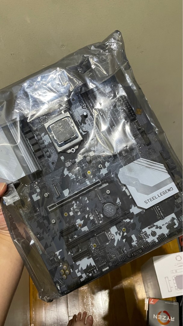 INTEL I510400f + B560m Steel Legend, Computers & Tech, Parts ...