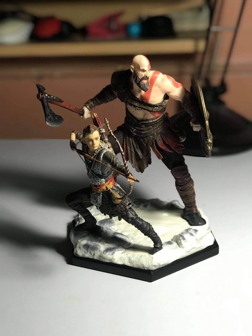 Iron Studios God of War Statue, Hobbies & Toys, Toys & Games on Carousell