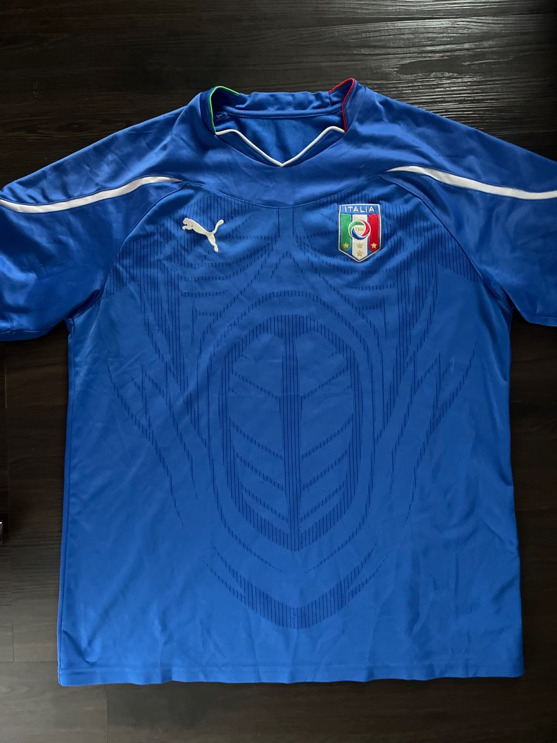 Italian Puma Football top, Men's Fashion, Tops & Sets, Tshirts & Polo ...