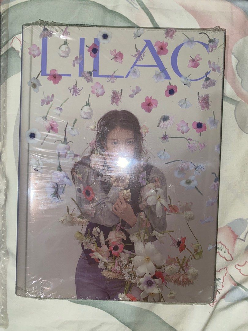 IU lilac Photobook complete inclusions, Hobbies & Toys, Music & Media ...