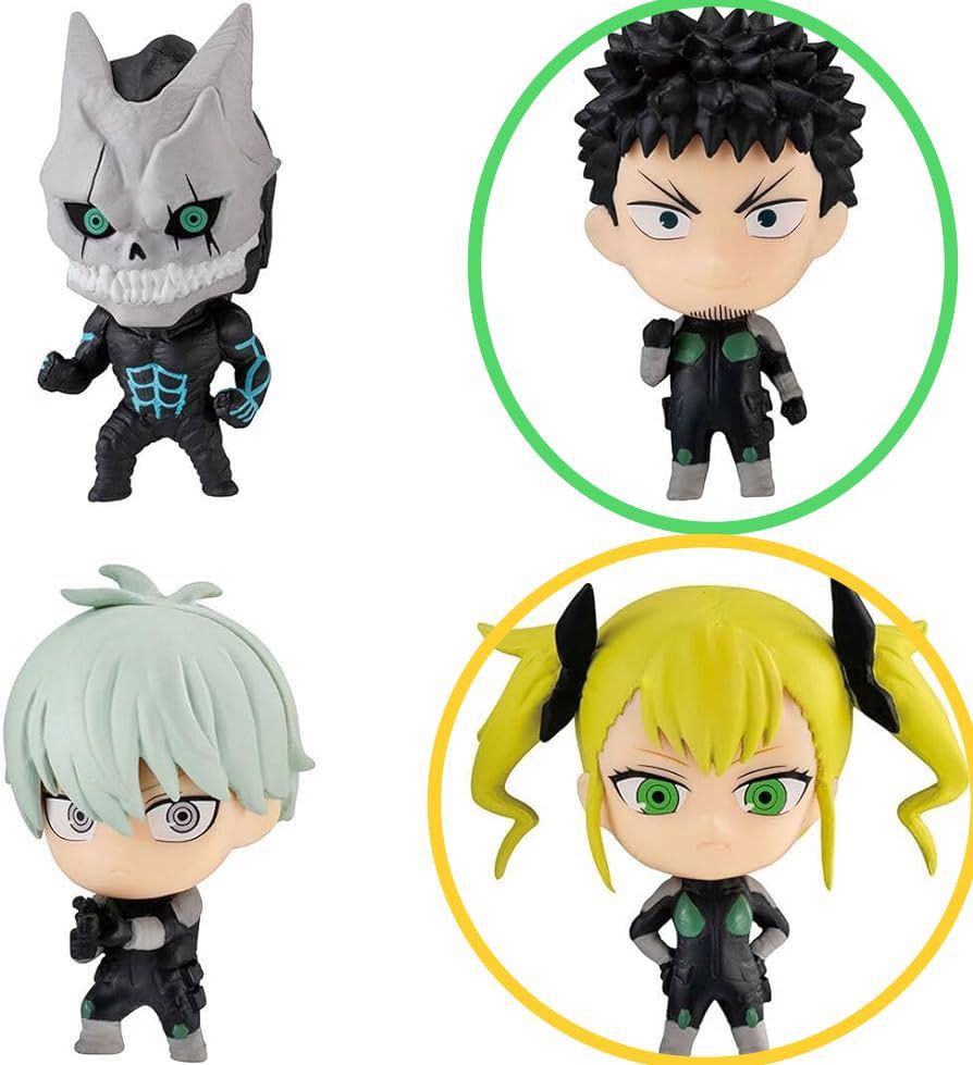 Kaiju No. 8, Kafka Hibino, Kikoru Shinomiya, Gachapon Gashapon ...