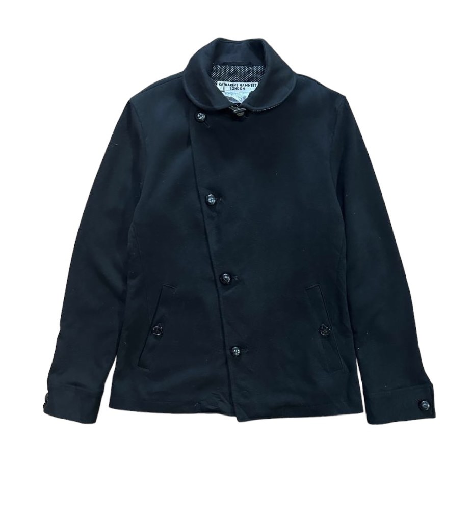 K.Hamnett Asymmetrical Buttons Jacket, Women's Fashion, Coats, Jackets ...