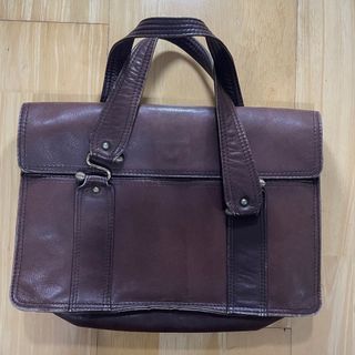 Leather Bag- 2 way use ( strap removable), Women's Fashion, Bags ...