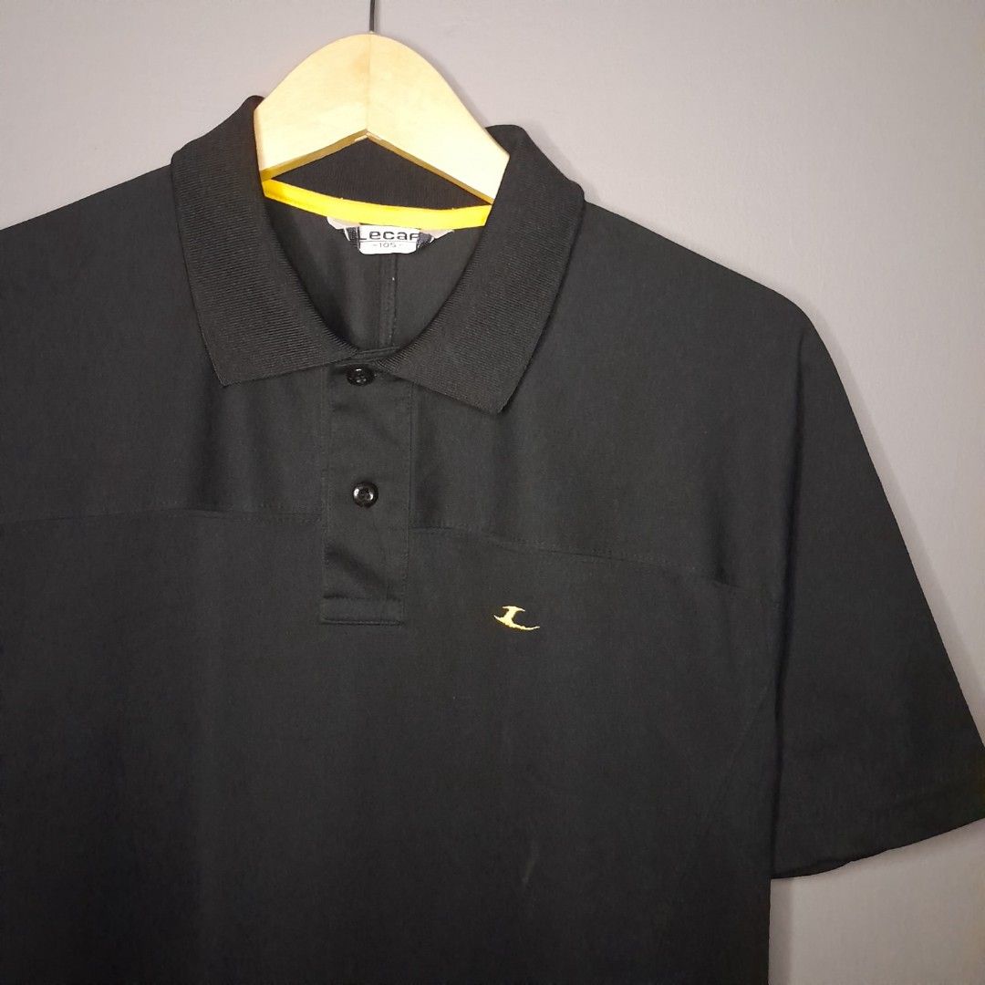 LECAF Kaos kerah pria, Fesyen Pria, Pakaian , Atasan di Carousell