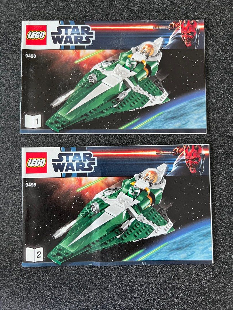 Lego Star Wars 9498 Saesee Tiin's Jedi Starfighter (No Minifigures ...