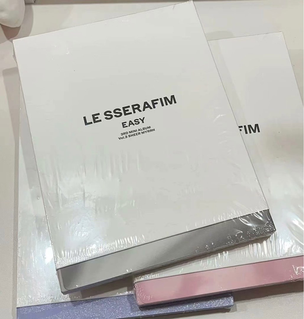 LESSERAFIM easy 專輯 未拆, 興趣及遊戲, 音樂、樂器 & 配件, 音樂與媒體 - CD 及 DVD - Carousell