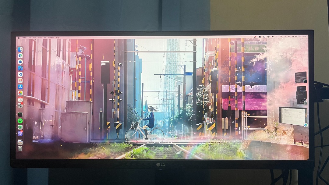 LG 29UM58-P 21:9 UltraWide Full HD IPS Monitor - 29" - Black, Computers ...