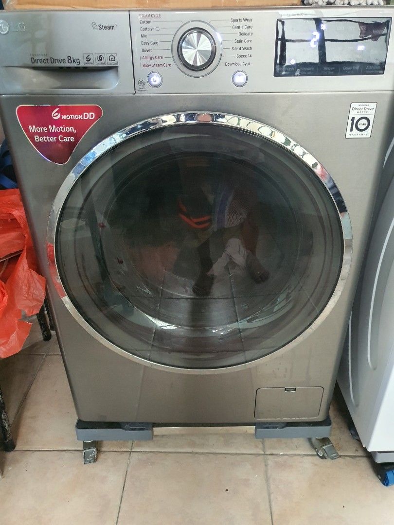 LG Front Load Washing Machine model FC1408S3E (8kg), TV & Home ...