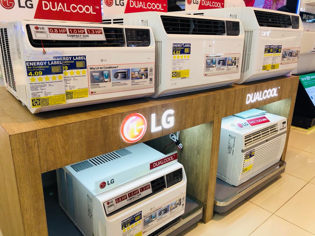 LG WINDOW TYPE INVERTER AIR CONDITIONER LA80GC2 LA100GC2 LA130GC2 ...