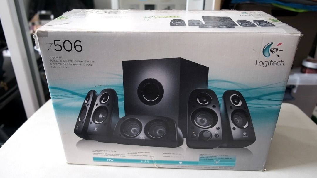 Logitech Z506 5.1 Surround Sound Speaker System, Audio, Soundbars, Speakers & Amplifiers on ...