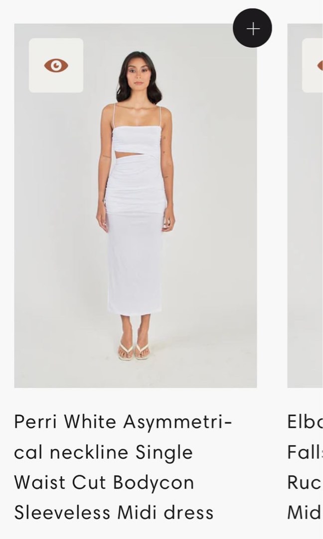 Love Ara White Cut Out Dress, Women's Fashion, Dresses & Sets, Dresses ...