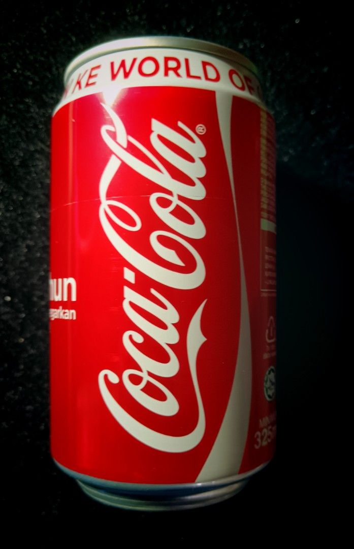 Malaysia Coke Coca-Cola 125 Tahun Edition Empty Can, Food & Drinks ...