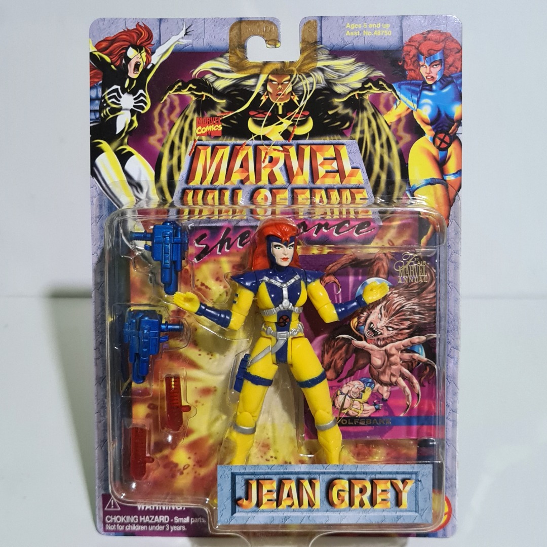 Marvel Hall of Fame Jean Grey 5" Figure - Toybiz, Hobbies & Toys, Toys ...