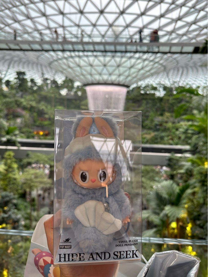 Merbubu LABUBU HIDE AND SEEK IN SINGAPORE SERIES-Vinyl Plush Doll ...