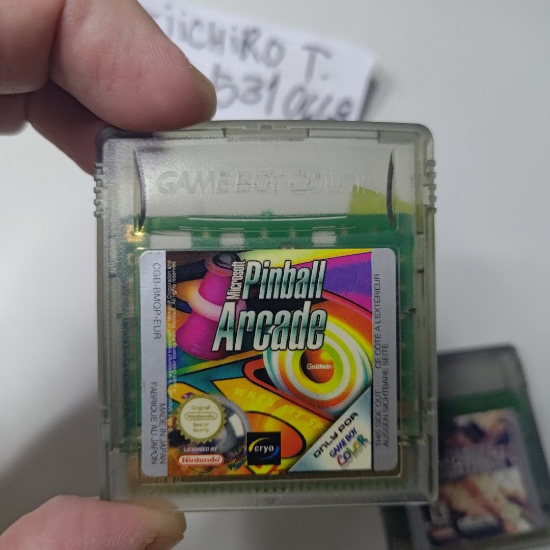 Microsoft Pinball Gameboy Color, Video Gaming, Video Games, Nintendo on ...