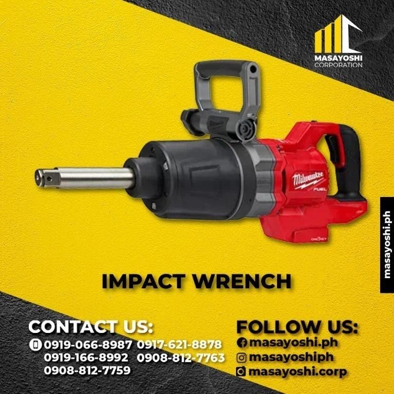 Milwaukee M18 FUEL™ 1" D-Handle Ext. Anvil High Torque Impact Wrench w ...