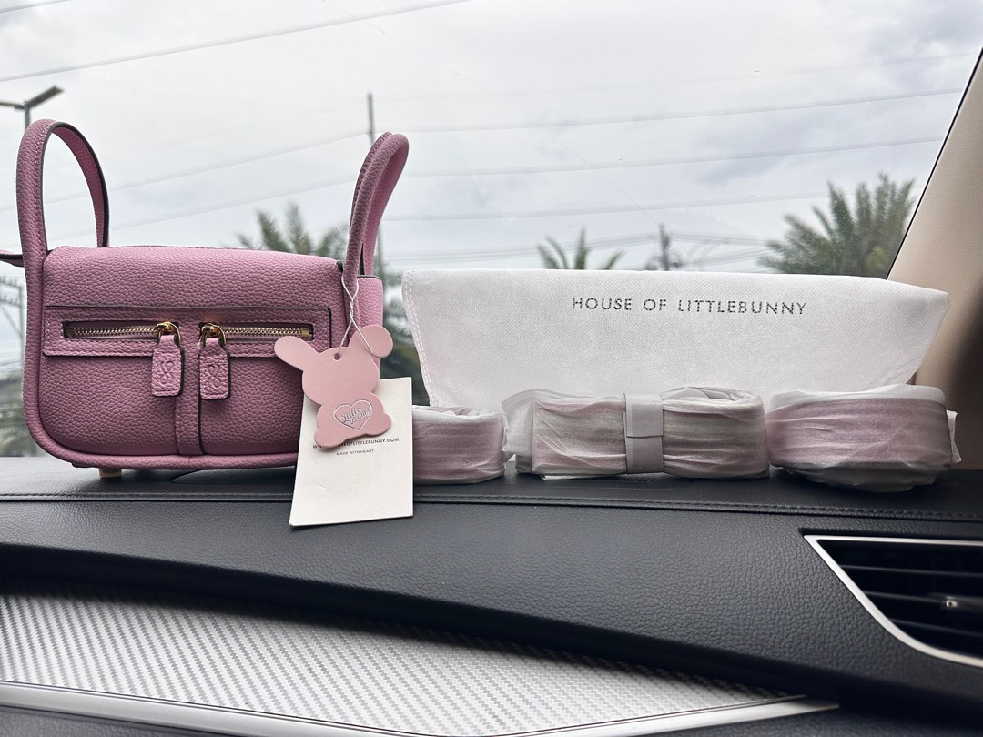 Mini Zippy PU light gray & sakura house of little bunny, Women's ...