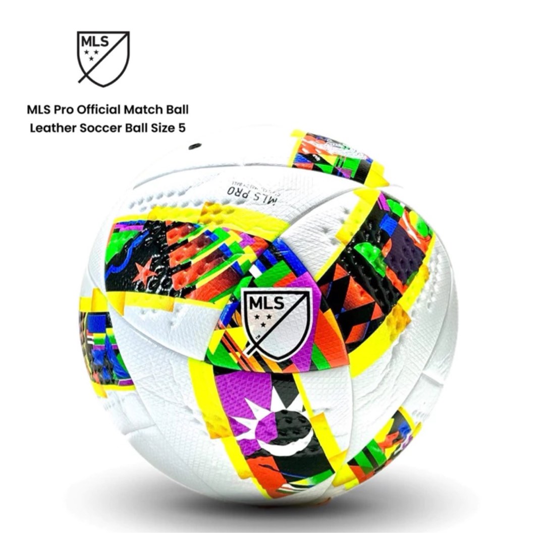 MLS Pro Official Match Soccer Ball Size 5, Sports Equipment, Sports & Games, Racket and Ball ...
