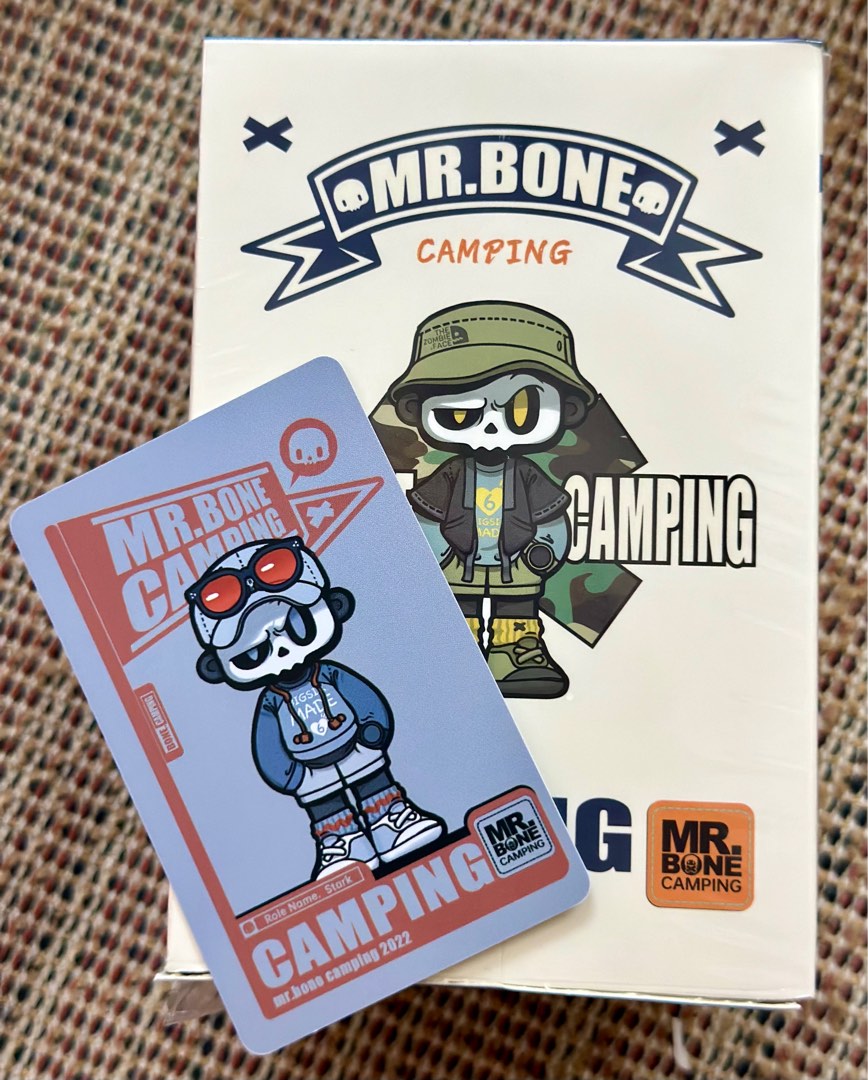 Mr.bone camping , Hobbies & Toys, Toys & Games on Carousell