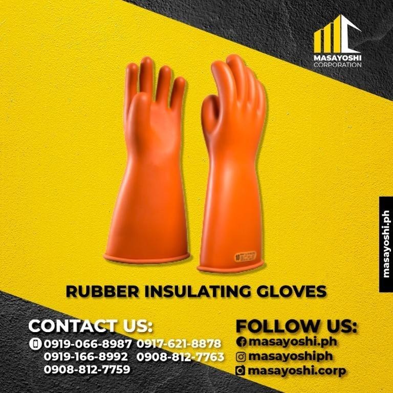 NOVAX® Rubber Insulating Gloves | Class 4 | Safety Equipment | PPE ...