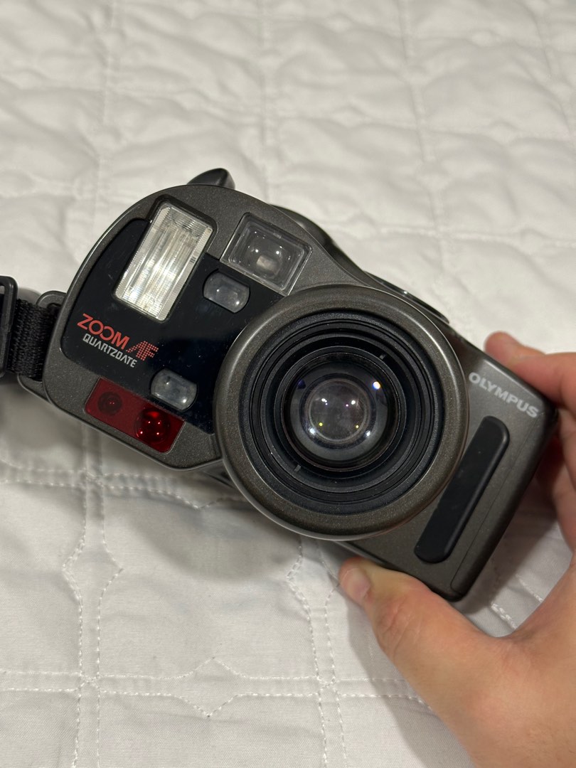 Olympus AZ-330 Superzoom Vintage Film Camera, Photography, Cameras on Carousell