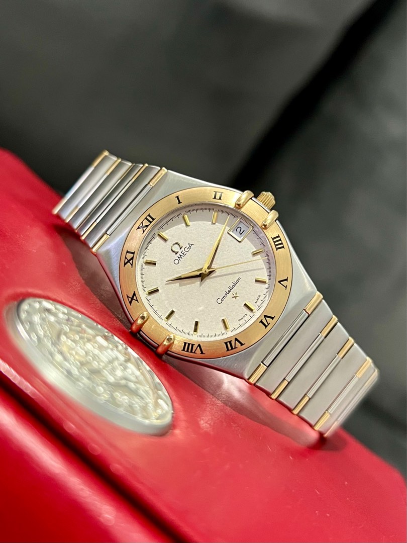 OMEGA CONSTELLATION 33mm Two Tone, Women's Fashion, Watches ...