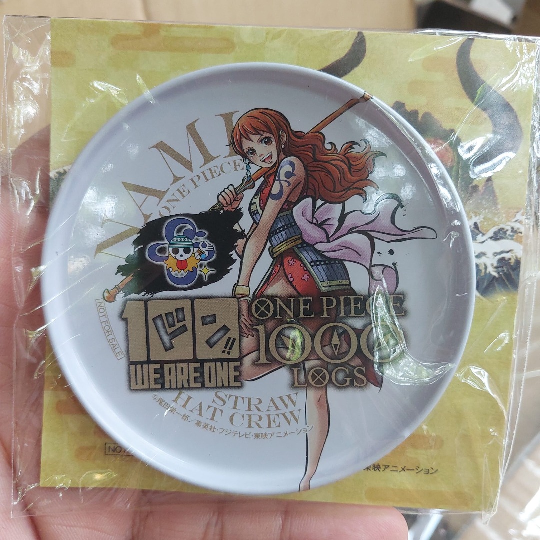 One Piece Nami 1000 Logs Tin Can Coaster, Hobbies & Toys, Toys & Games ...