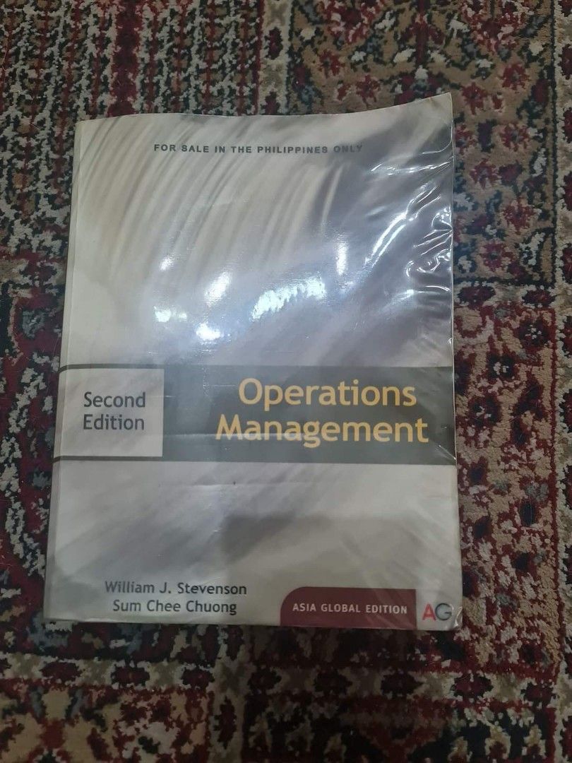 Operations Management Textbook, Hobbies & Toys, Books & Magazines ...