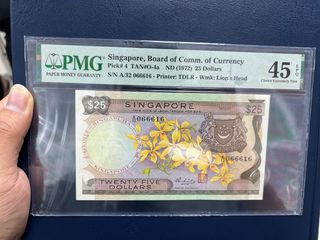 🇸🇬 Singapore Orchid Series $10 Banknote... HSS With Red Seal x 3 Pieces ...