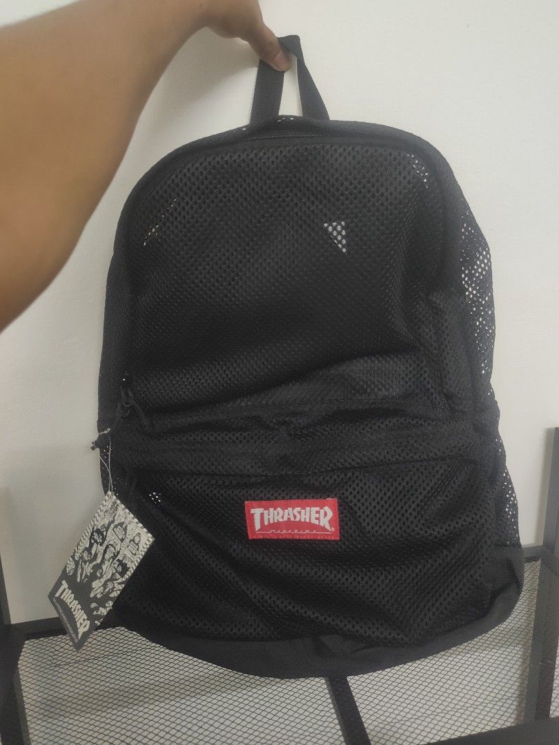 Original thrasher backpack, Men's Fashion, Bags, Backpacks on Carousell