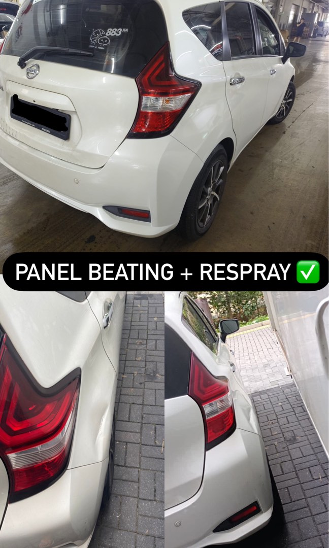 Accident Panel Beating Repair & Respray, Car Accessories, Car Workshops & Services on Carousell