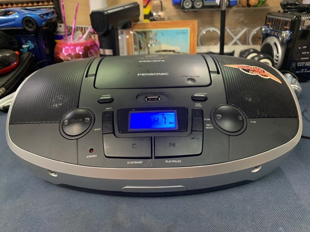 Pensonic Cd Maxi Boombox Cd/CdR/ RW Playback 280 PMPO, Audio, Portable ...