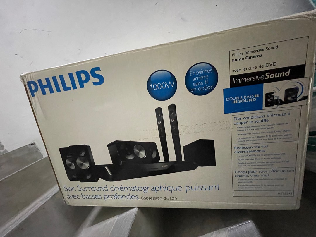 Philips Home cinema DVD surround sound system, TV & Home Appliances, TV ...