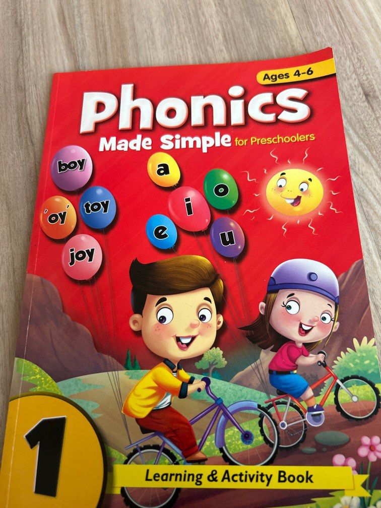 Phonics made simple for preschoolers, Buku & Alat Tulis, Buku Anak-Anak ...