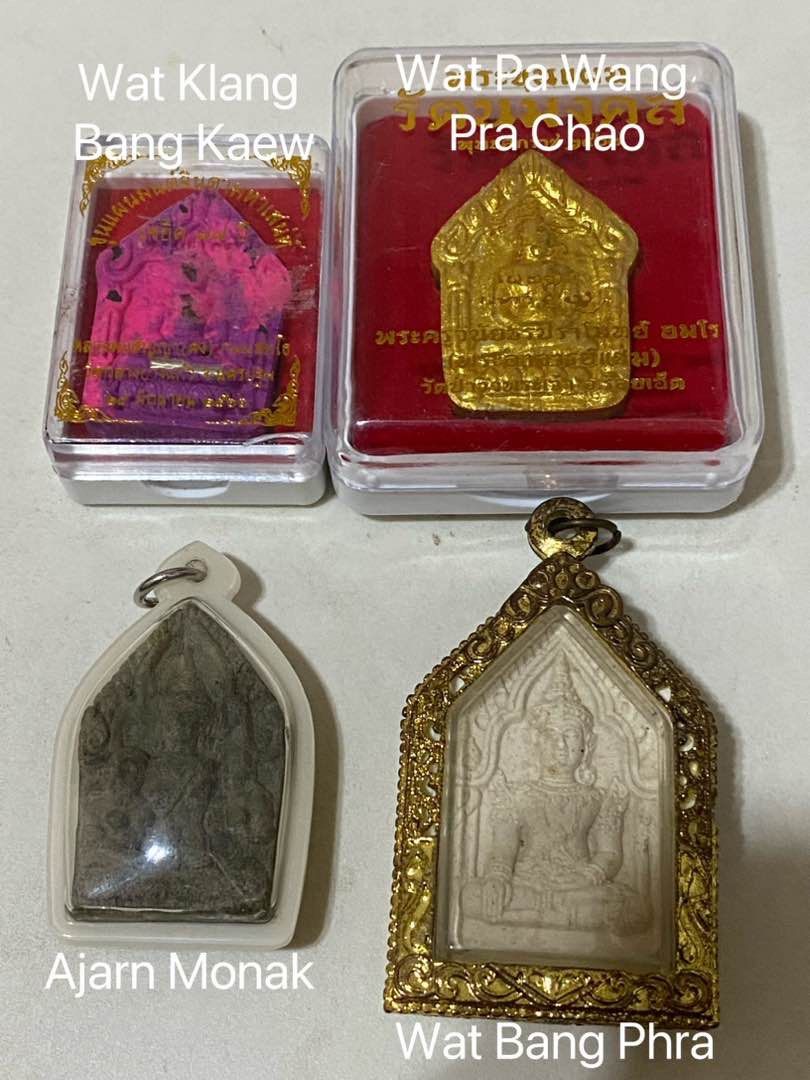 Phra Khun Paen Wat Klang Bang Kaew Ajarn Monak Wat Pa Wang Pra Chao Wat ...