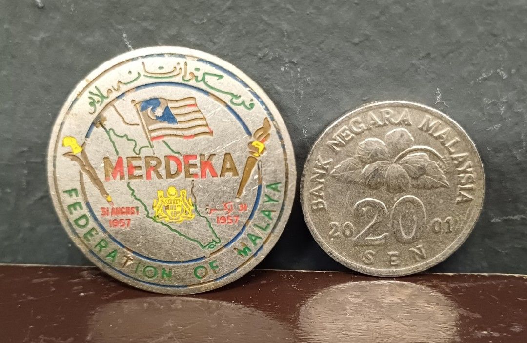 Pin badge MALAYA (MERDEKA 1957), Hobbies & Toys, Collectibles ...